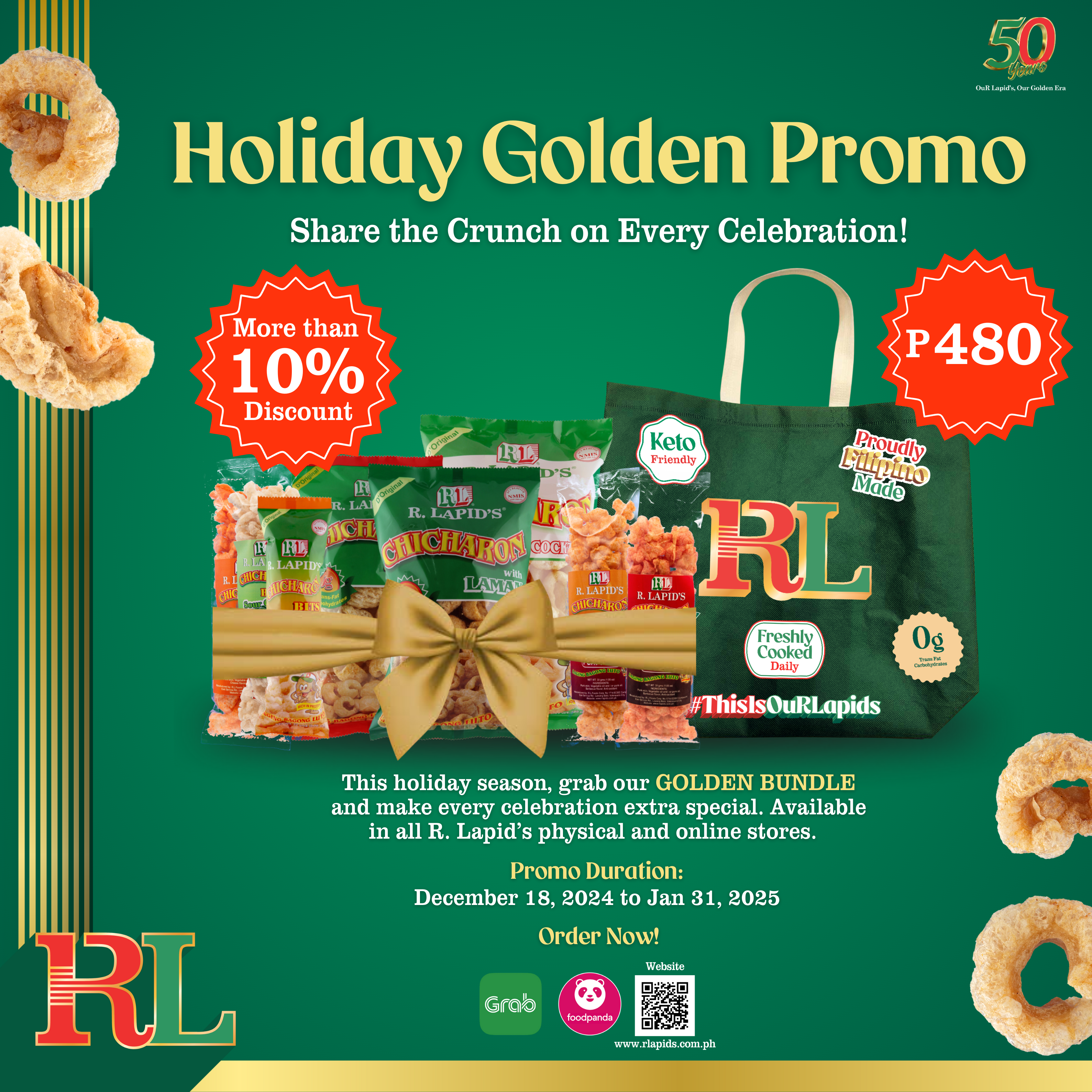 Holiday Golden Promo – R. Lapids
