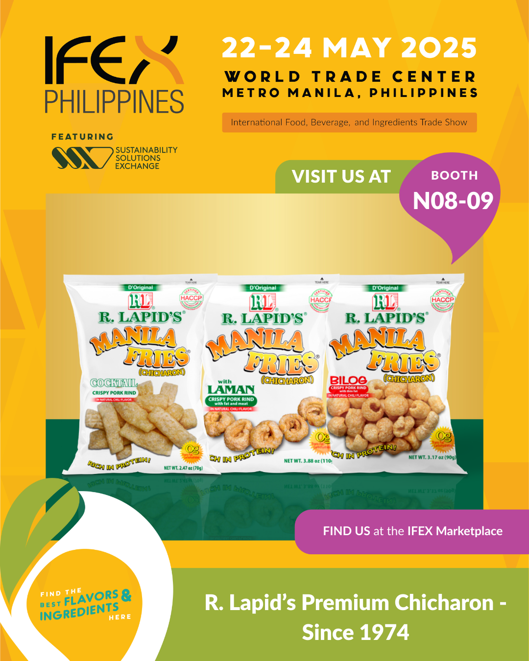 ouR Lapid's at IFEX Philippines 2025 – R. Lapids