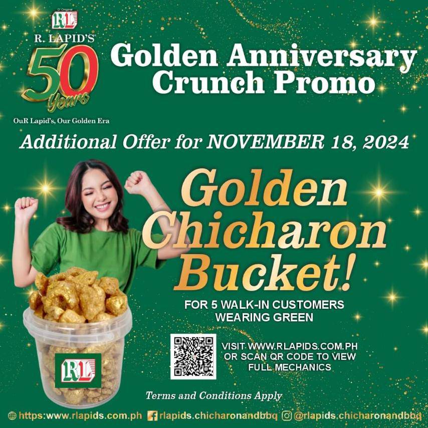 Golden Anniversary Crunch Promo 🎉 – R. Lapids