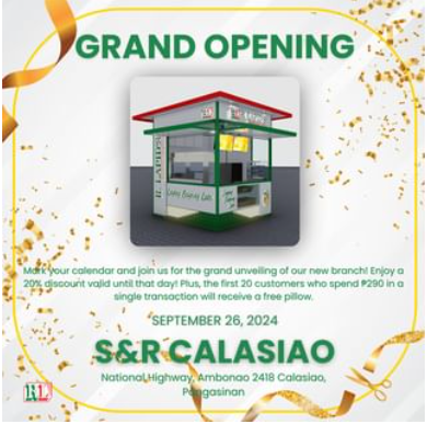 🎉Grand opening alert! 📢 – R. Lapids