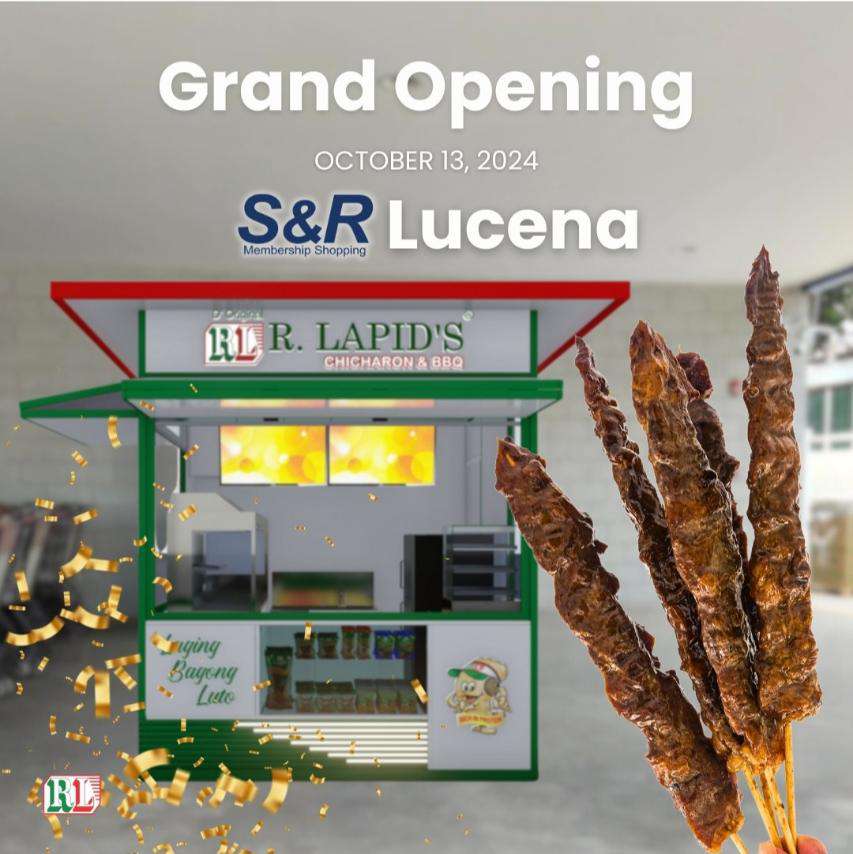 Grand Opening Alert!🎊 – R. Lapids